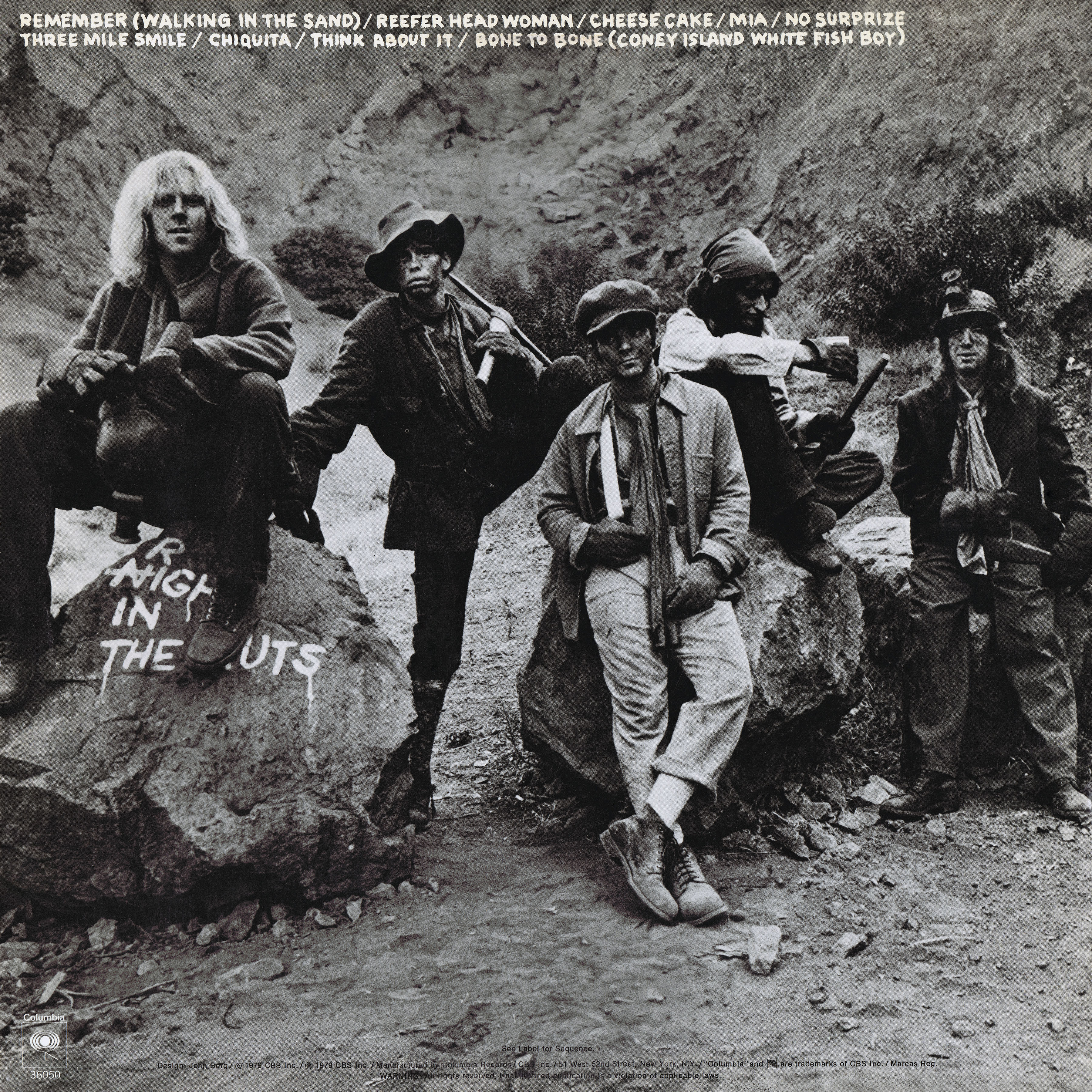 Aerosmith Night In The Ruts : LP Back US | CD Covers | Cover Century ...